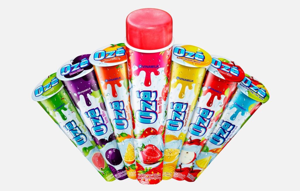 The Color Club | Marketing Performance Partner | Vinamilk Oze pack 3D